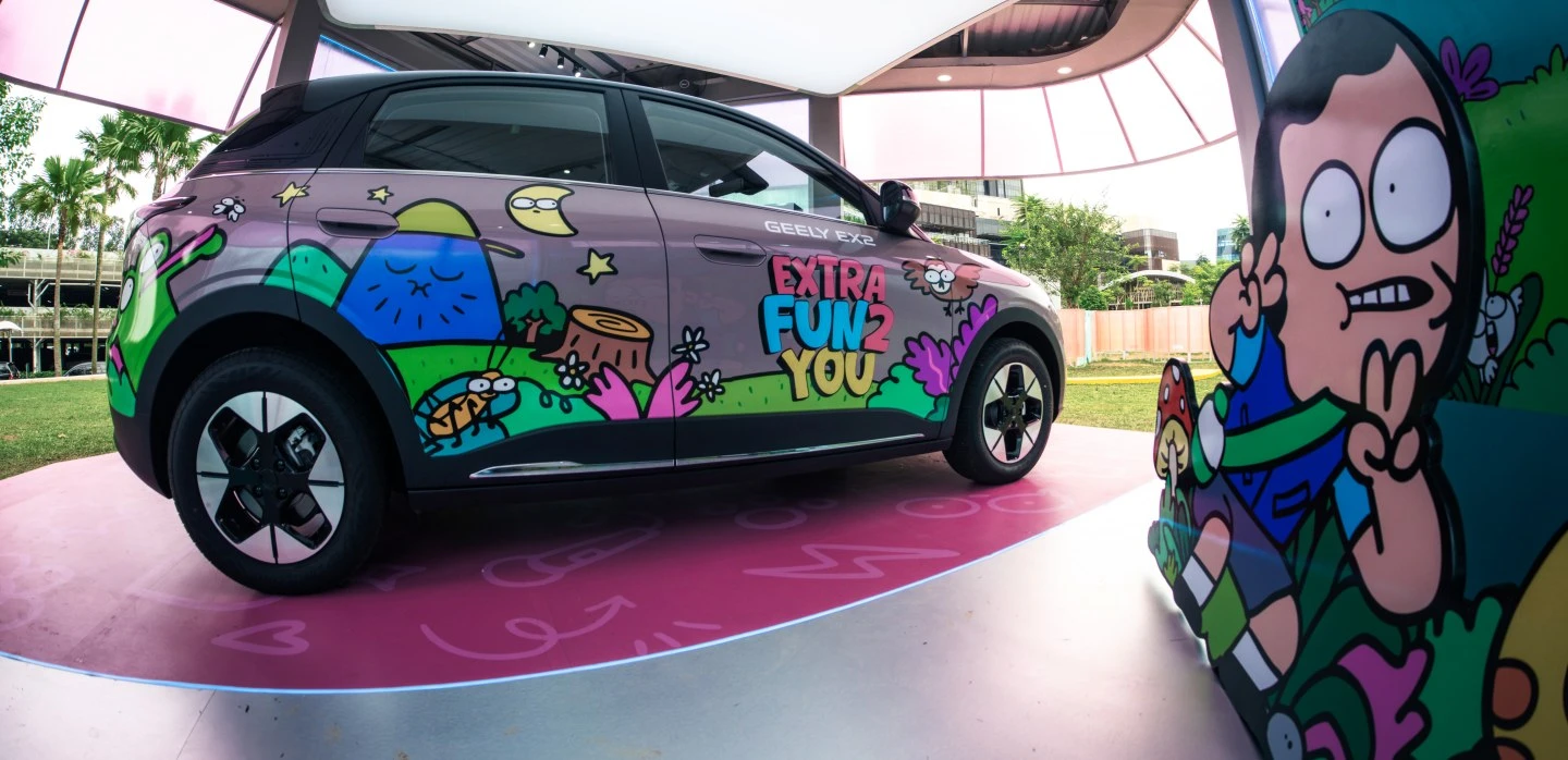 Mobil Listrik Geely EX2 Tampil 'Extra Fun' Dalam Pameran 10 Tahun ...