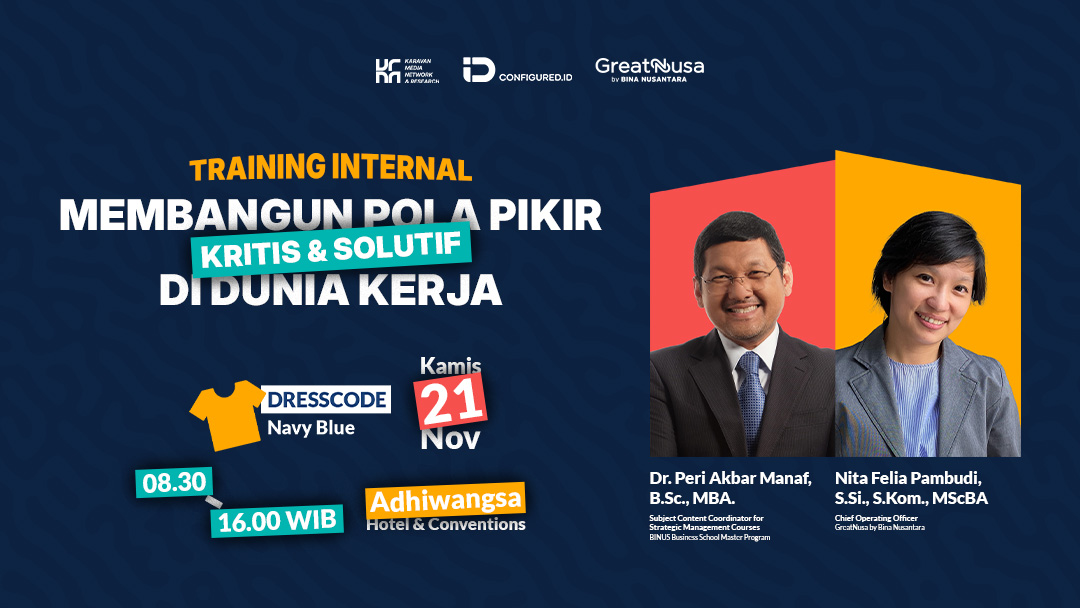 Membangun Pola Pikir Kritis & Solutif di Dunia Kerja - GreatNusa