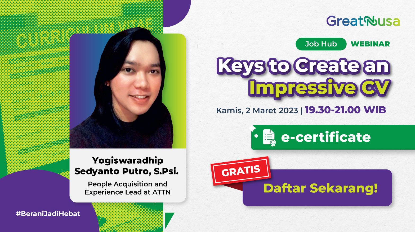 Keys to Create an Impressive CV - GreatNusa