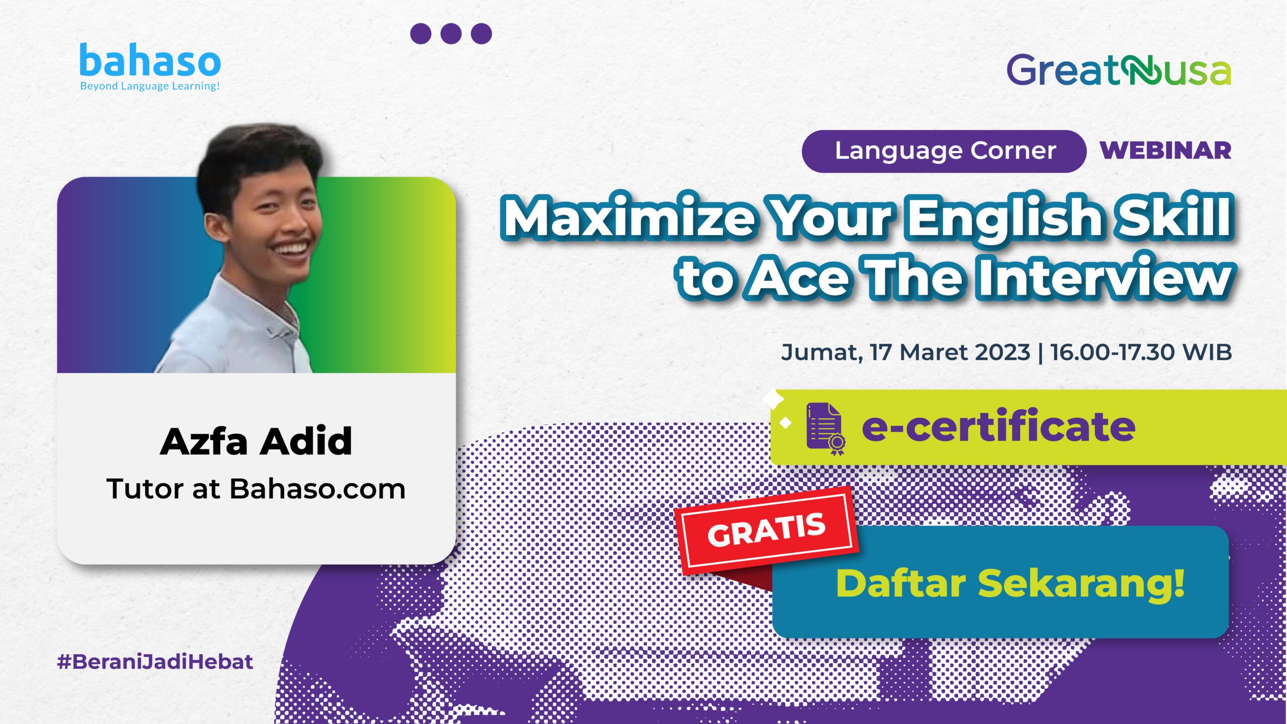 Maximize Your English Skill to Ace The Interview - GreatNusa