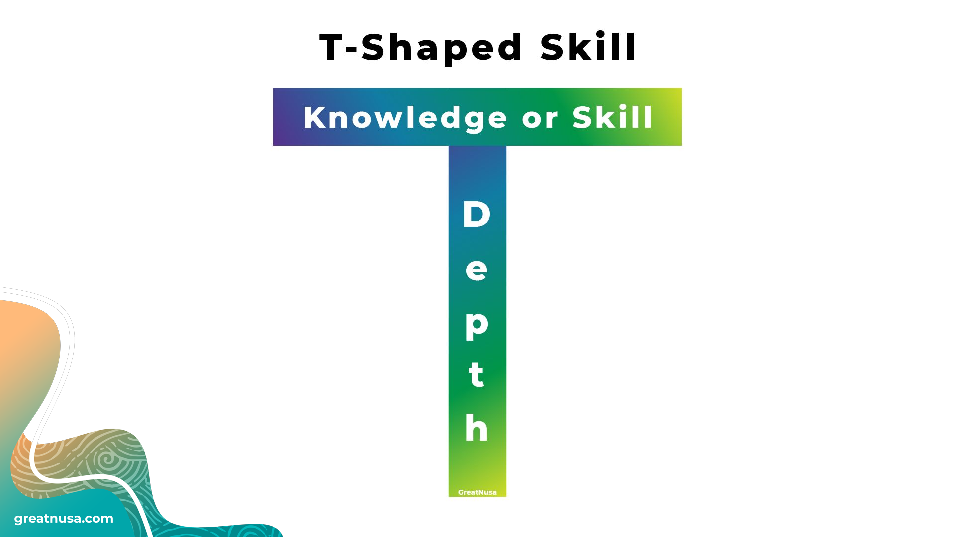 T-Shaped Skill untuk Menjadi Pemimpin Sukses di Era Digital - GreatNusa