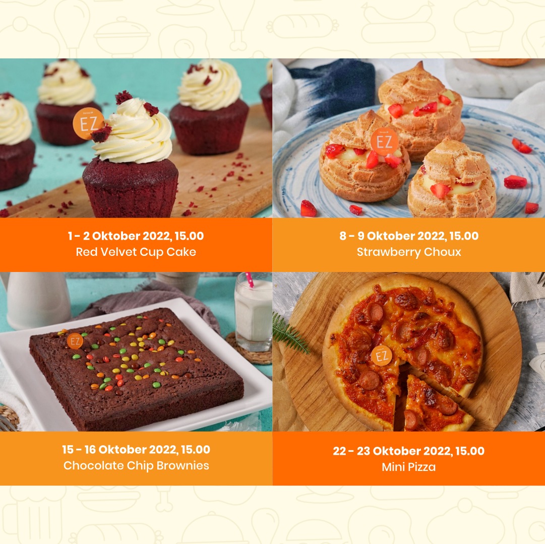 EZ COOKING BAKING :: Demo :: JBW Intermediate | Every Saturday - Toko ...