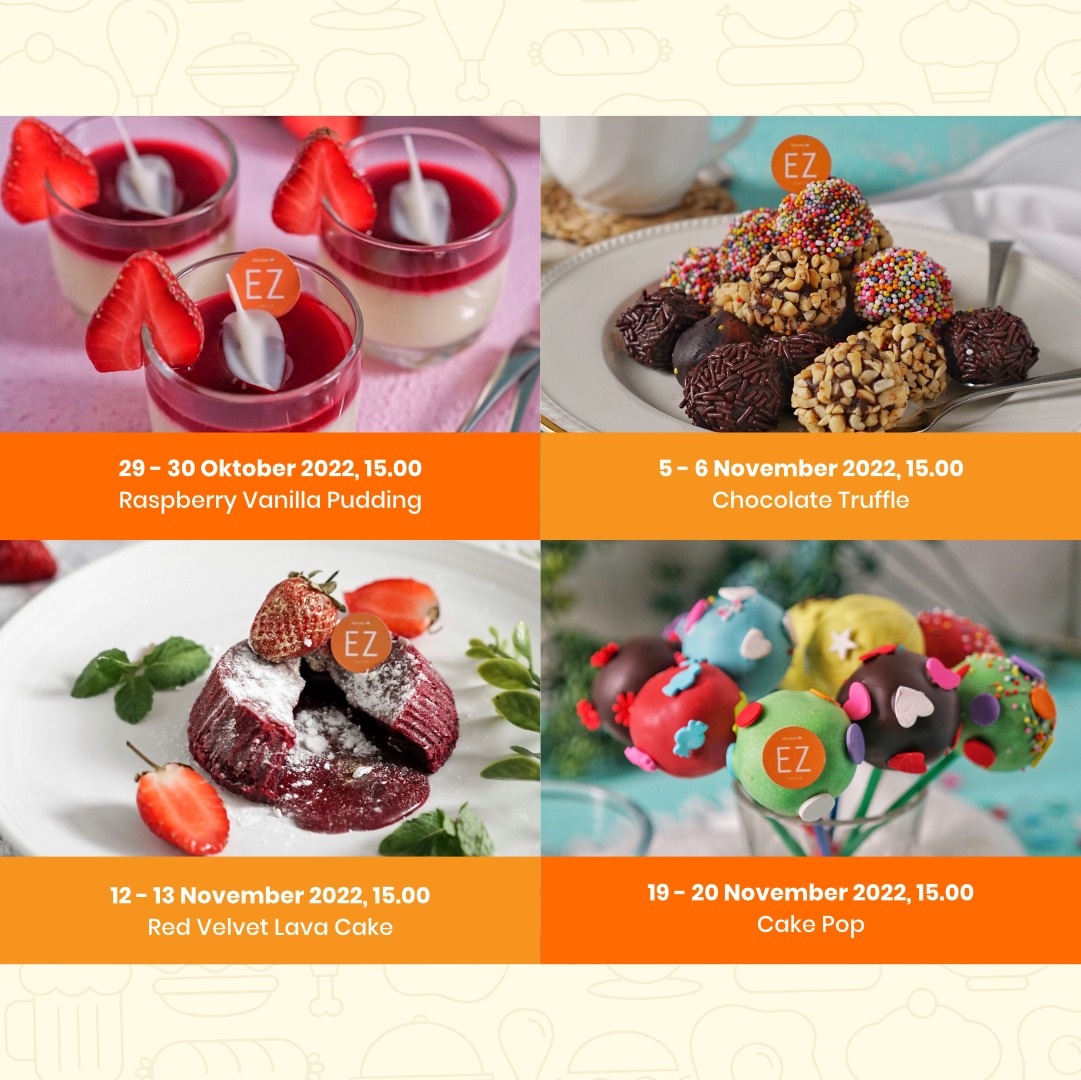 EZ COOKING BAKING :: Demo :: JBW Intermediate | Every Saturday - Toko ...
