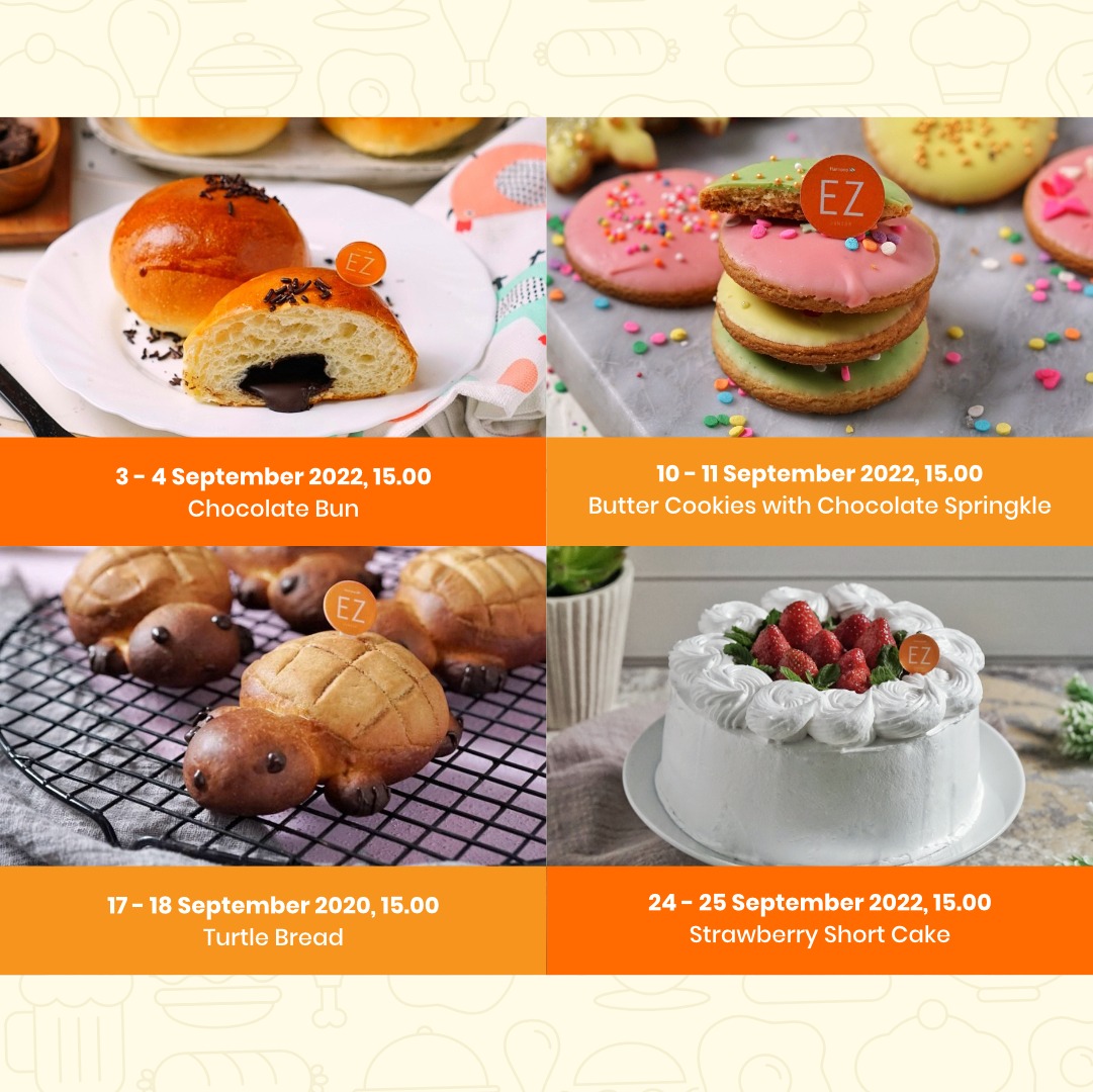 EZ COOKING BAKING :: Demo :: JBW Intermediate | Every Saturday - Toko ...