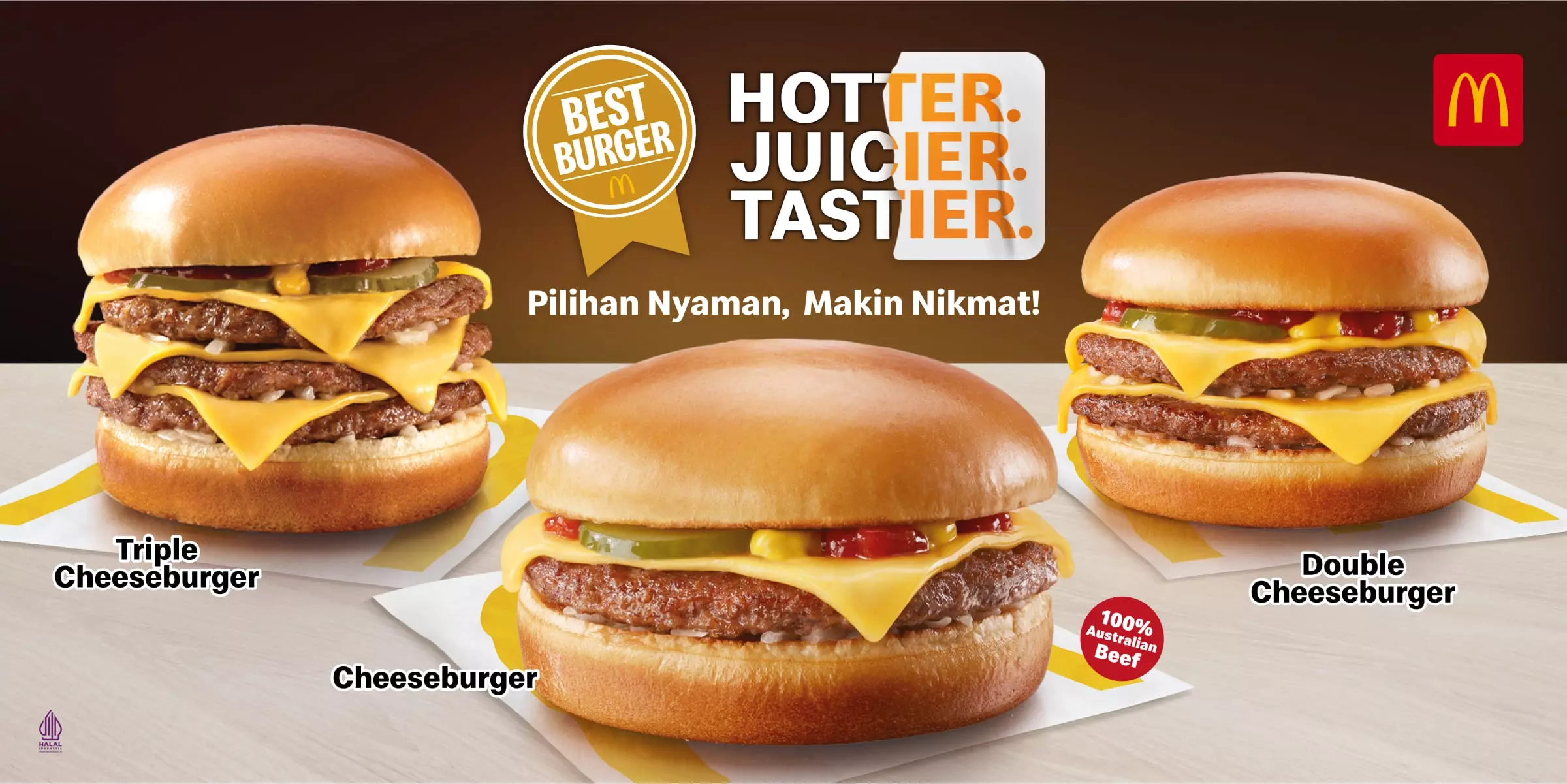 McDonald's Indonesia | Best Burger: Hotter, Juicier, Tastier