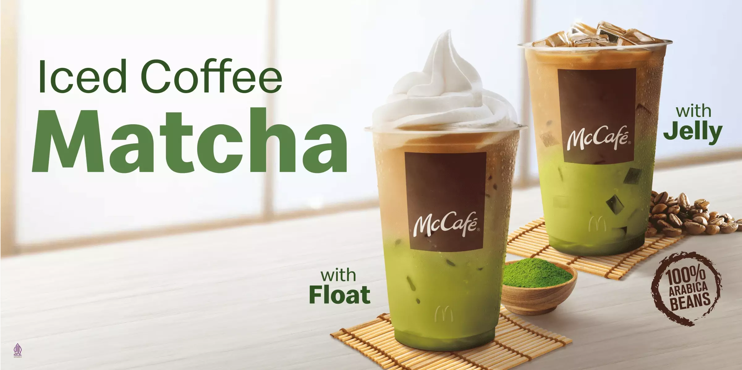 McDonald's Indonesia | Iced Coffee Matcha