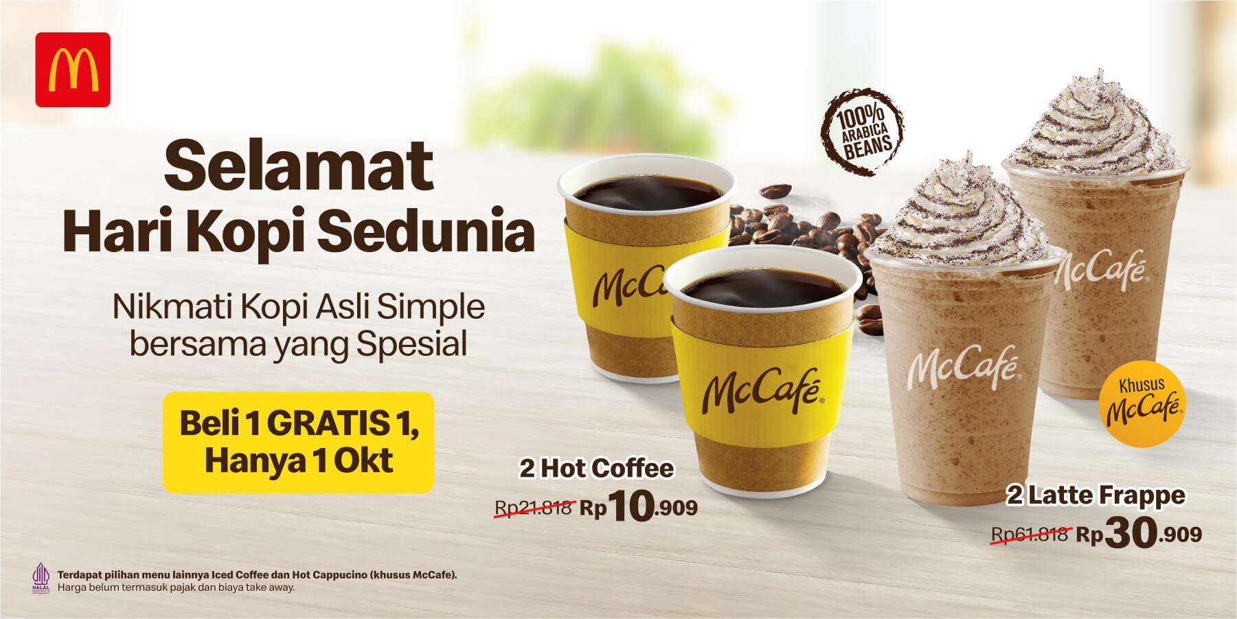 McDonald's Indonesia | Promo Hari Kopi Sedunia